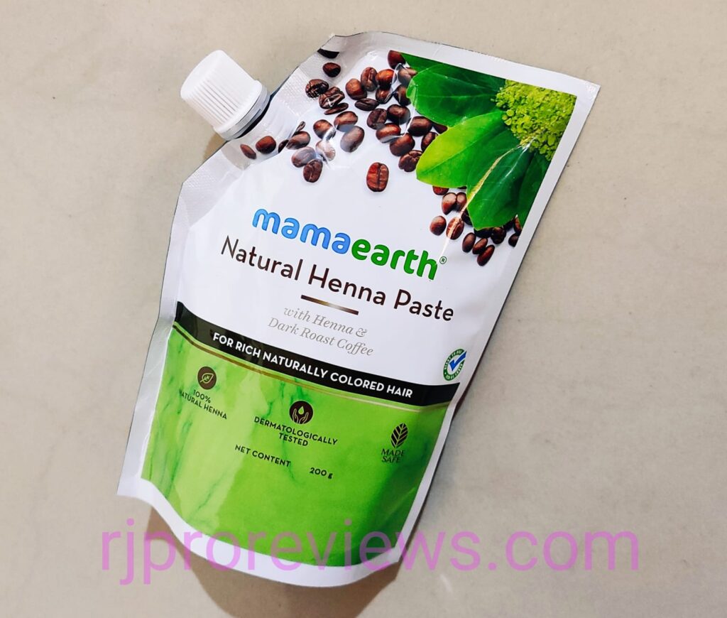 Mamaearth Natural Henna Paste Review - Your Beauty Talks